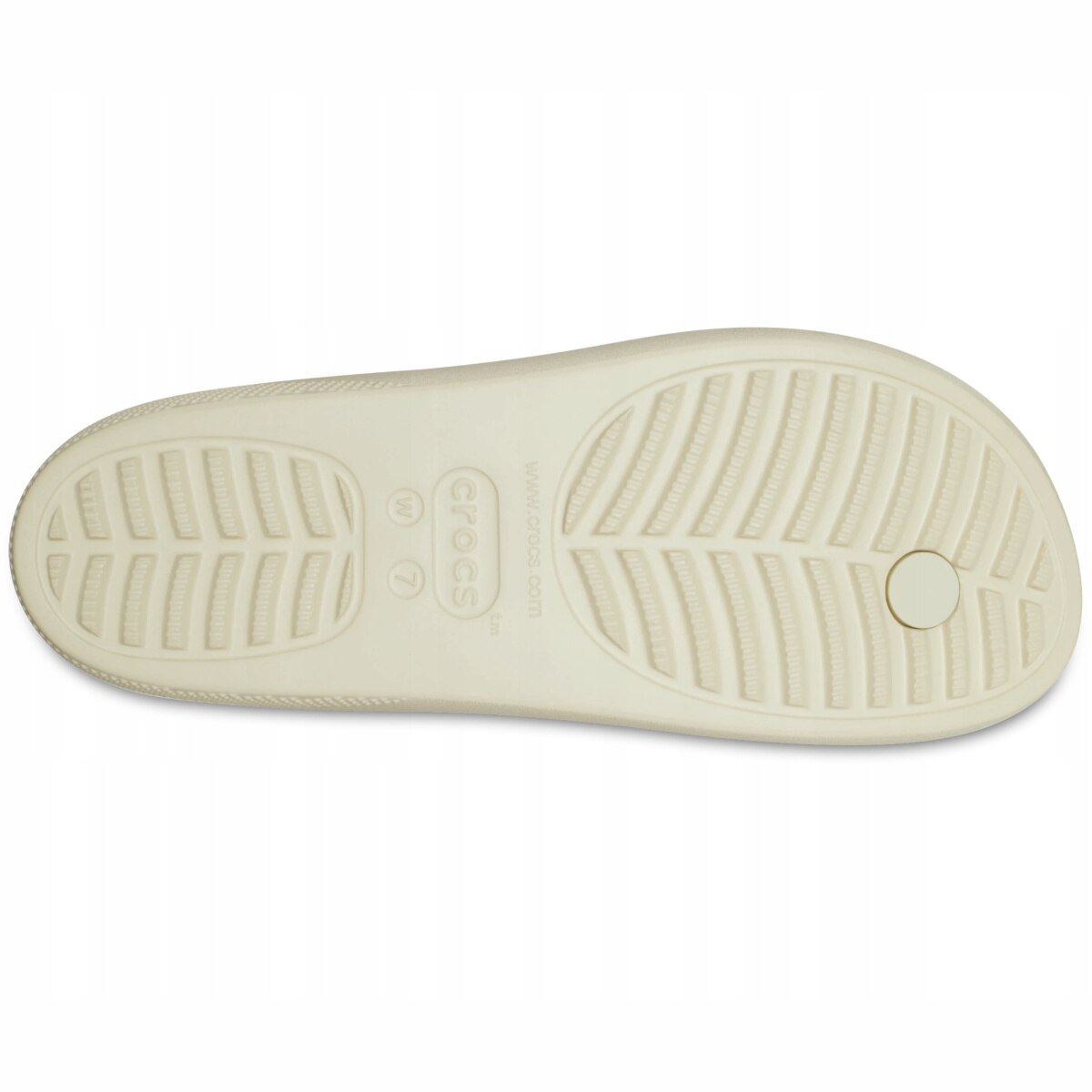 Slapi Femei, Crocs, Classic Platform Retro Resort Flip, Bej - eMAG.ro