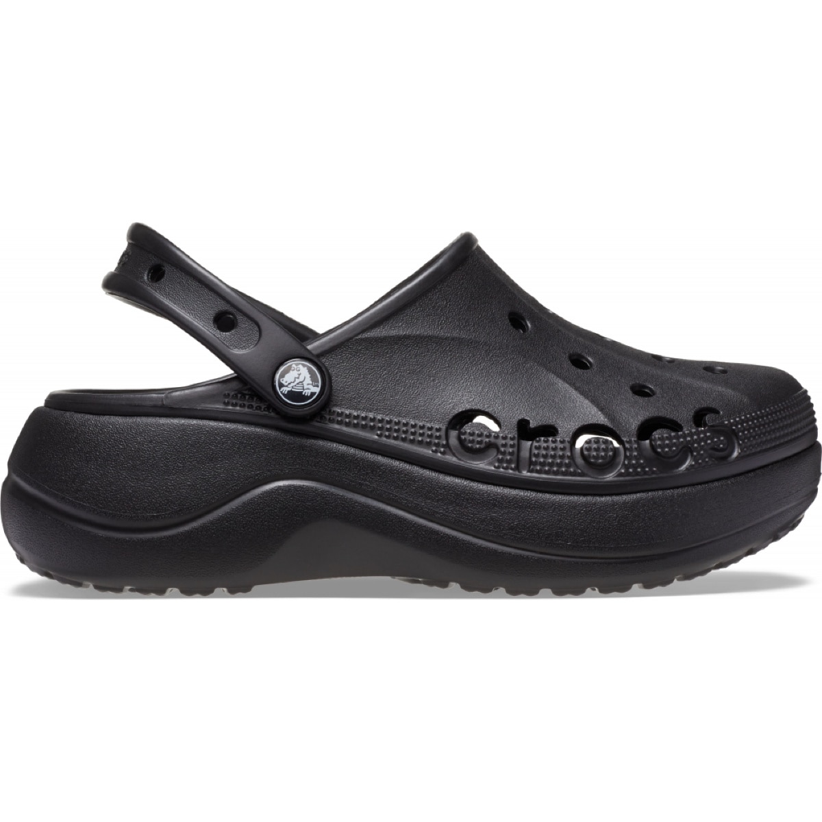 Saboti Femei, Crocs. Baya Platform Clog, Negru - eMAG.ro