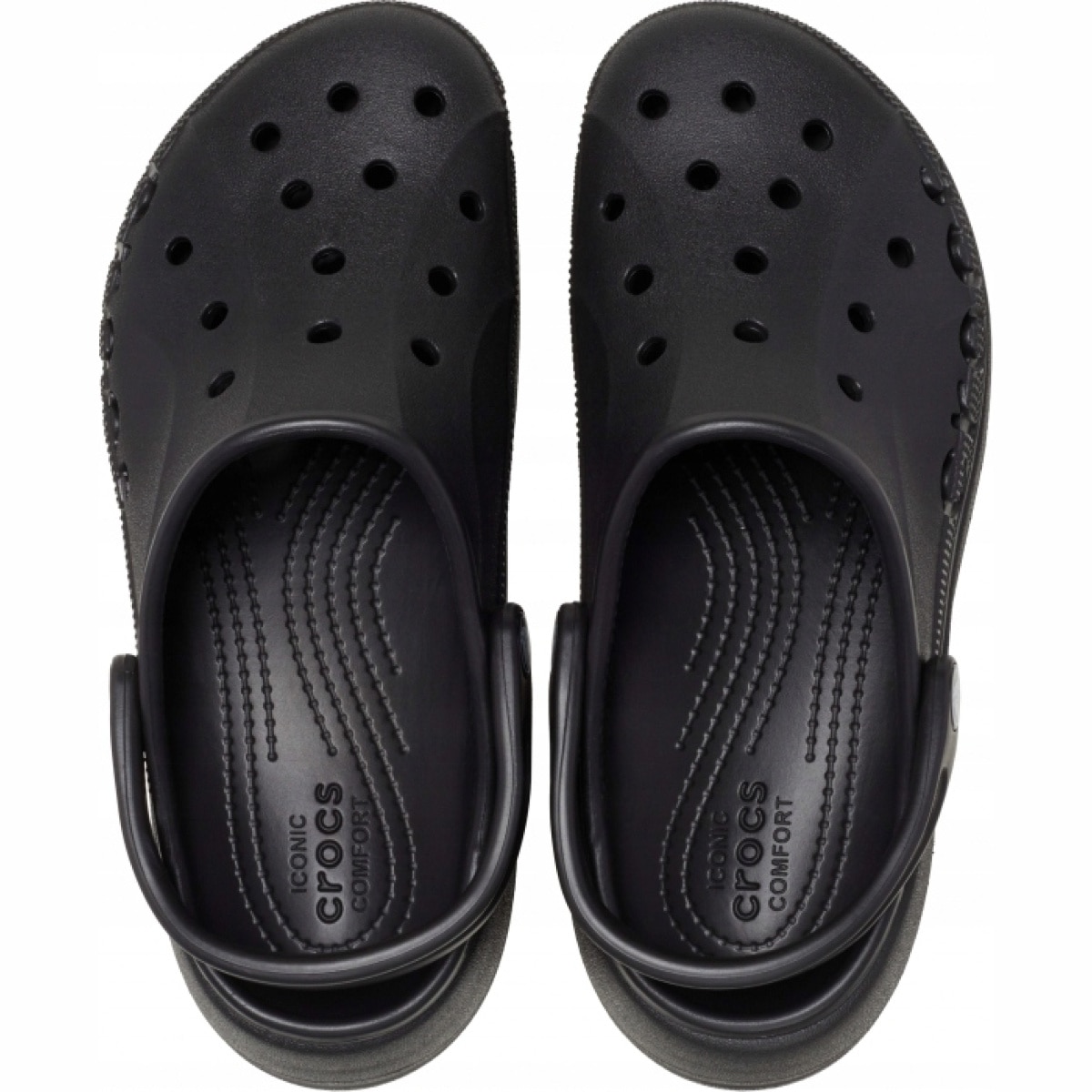 Saboti Femei, Crocs. Baya Platform Clog, Negru - eMAG.ro
