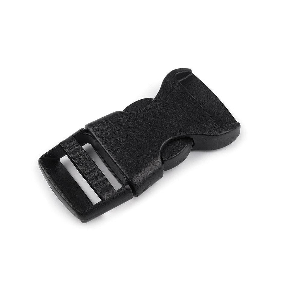 Catarama trident din plastic pentru textile, latime 15 mm, dimensiuni ...