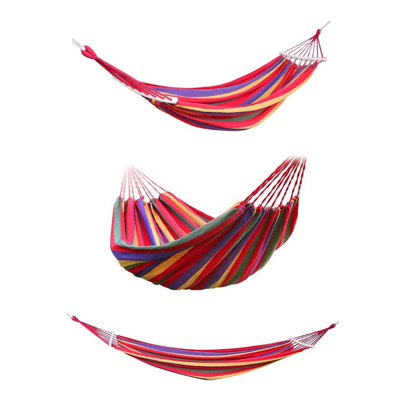 Hamac pentru gradina XXXL, husa, rosu - eMAG.ro