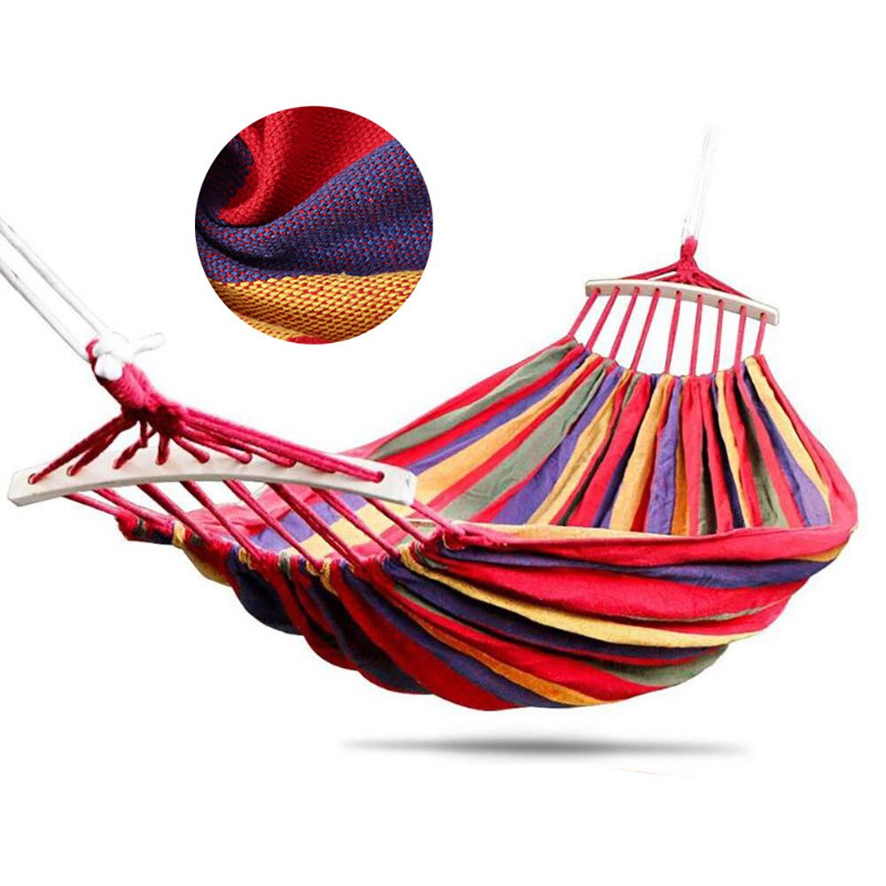 Hamac pentru gradina XXXL, husa, rosu - eMAG.ro