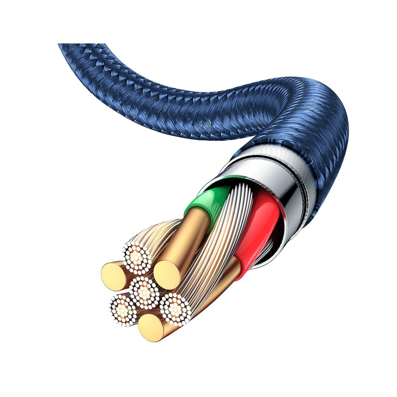 Mcdodo 3 az 1-ben kábel, 90 fok, USB-Lightning, MicroUSB és Type-C, 3A ...