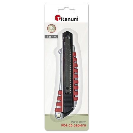 Cutter hartie, Titanium, metal, 18mm - eMAG.ro