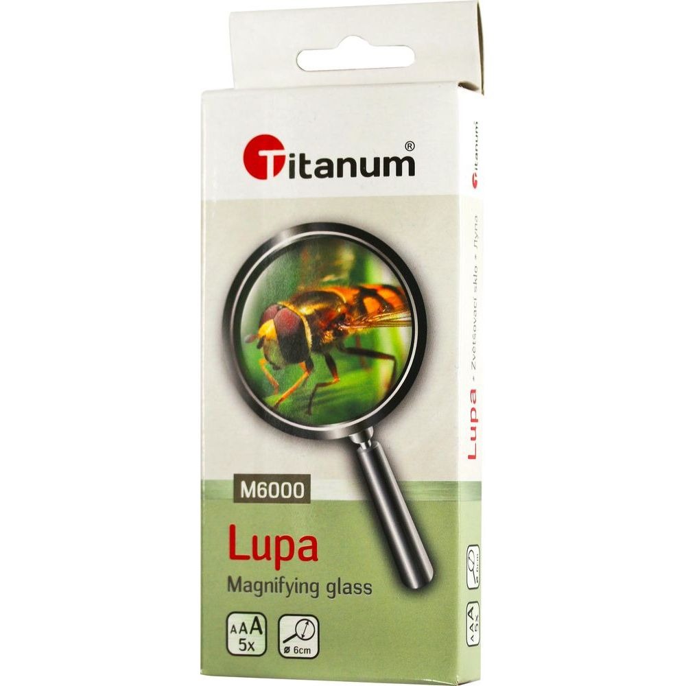 Lupa, Titanium, 6 cm - eMAG.ro