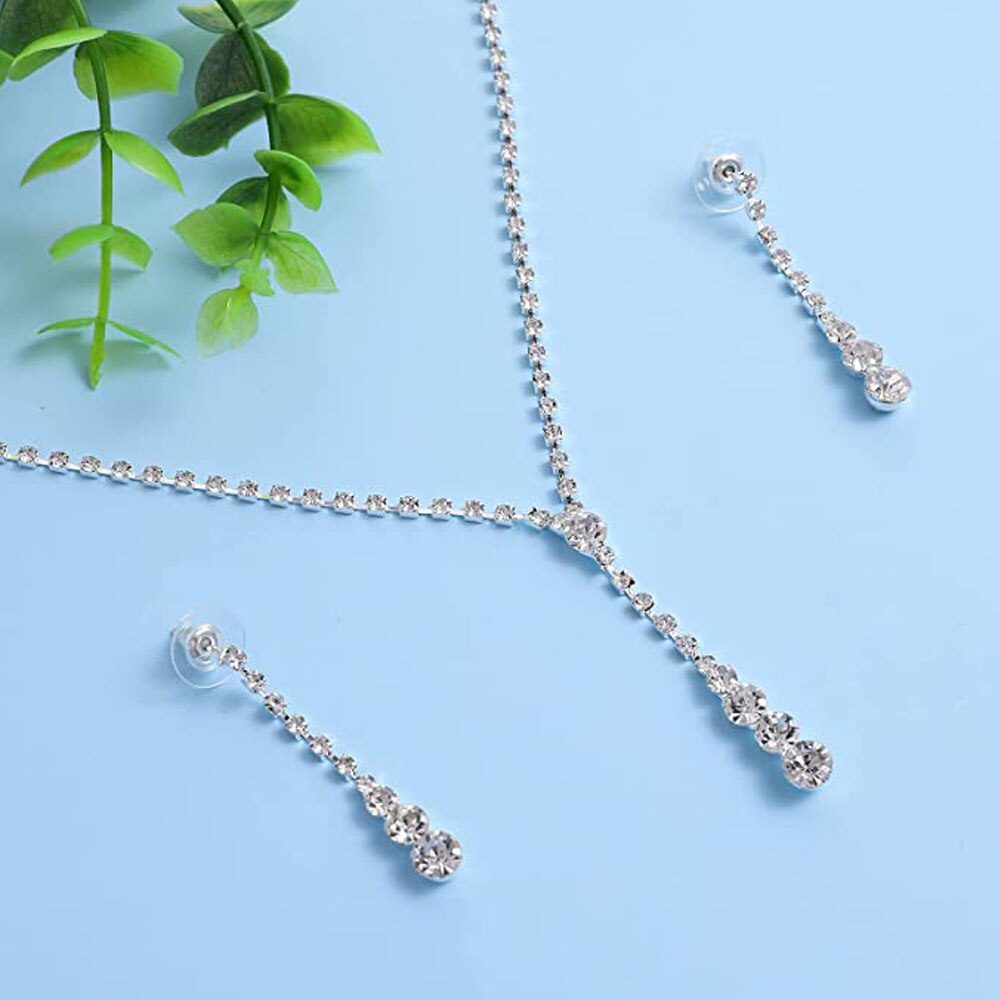 Set bijuterii dama, Vaxuja, Aliaj, Argintiu - eMAG.ro