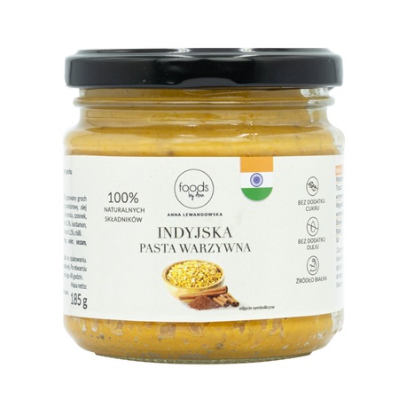 Pasta de legume indiana, FOODS BY ANN Anna Lewandowska, 185g - eMAG.ro