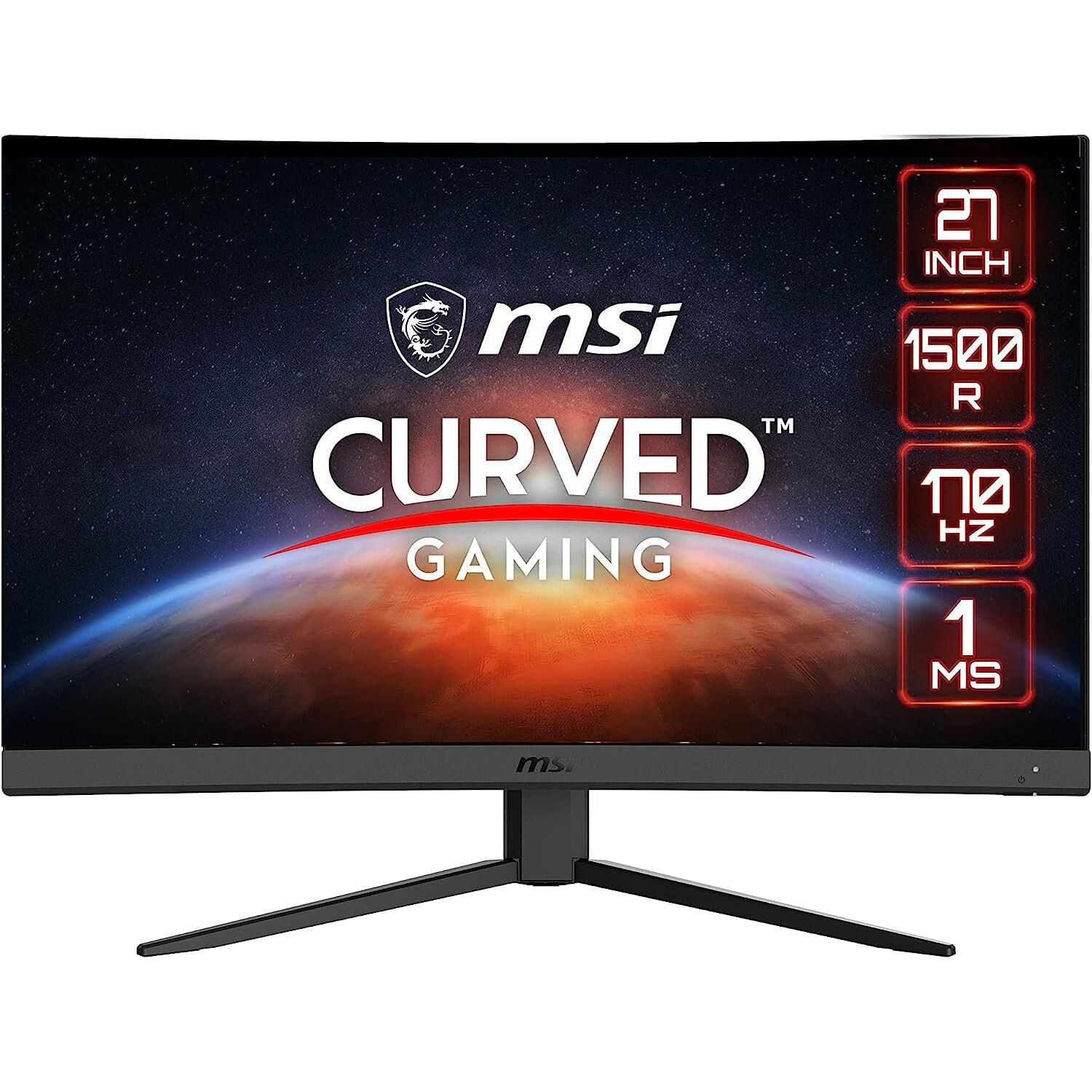 Монитор MSI G27C4 E2, 27", VA, 1920 x 1080, 1 x Audio Out, 2 x HDMI 1 ...