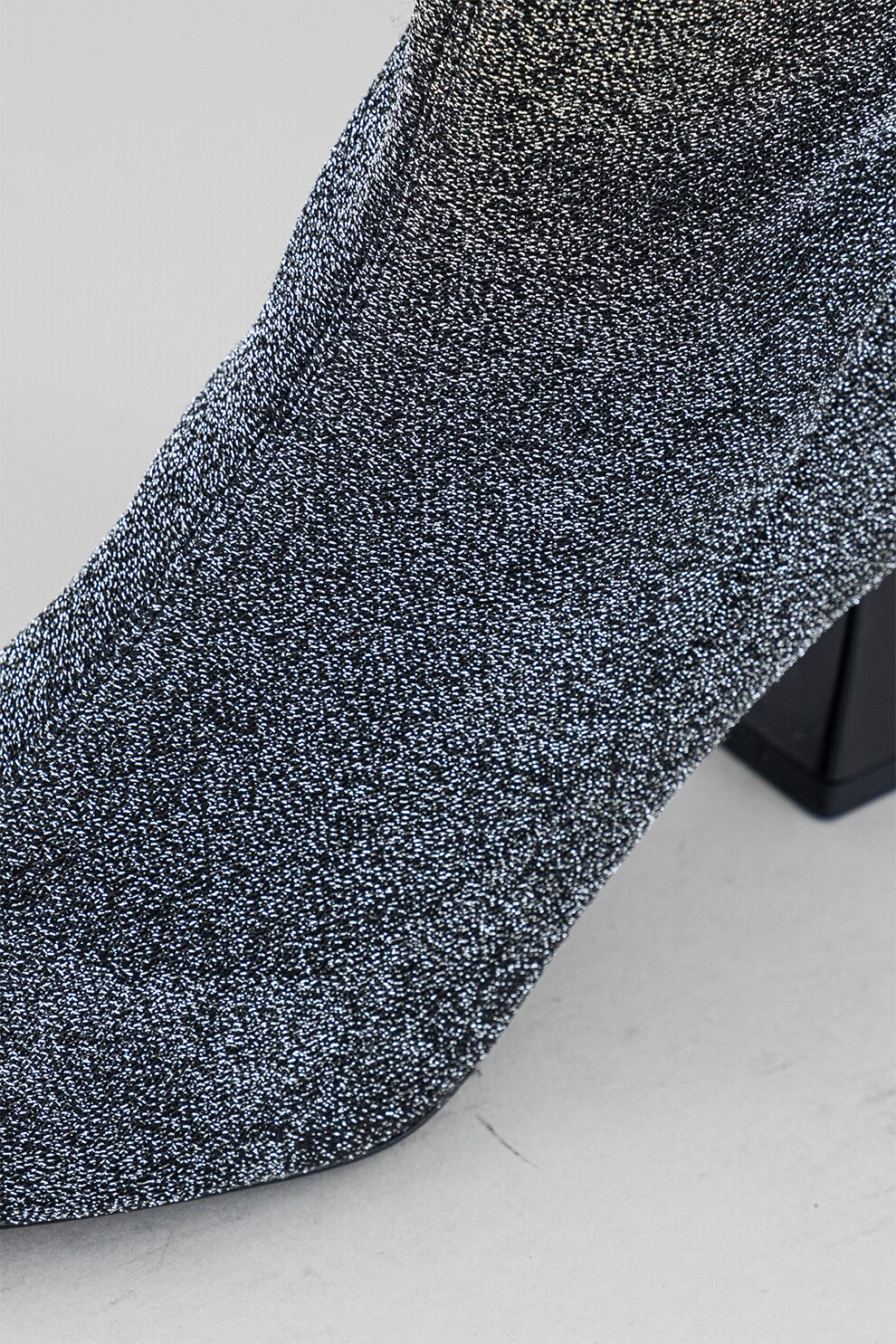 BOSS, Боти Rebecca с цип, Сребрист, 37 - eMAG.bg