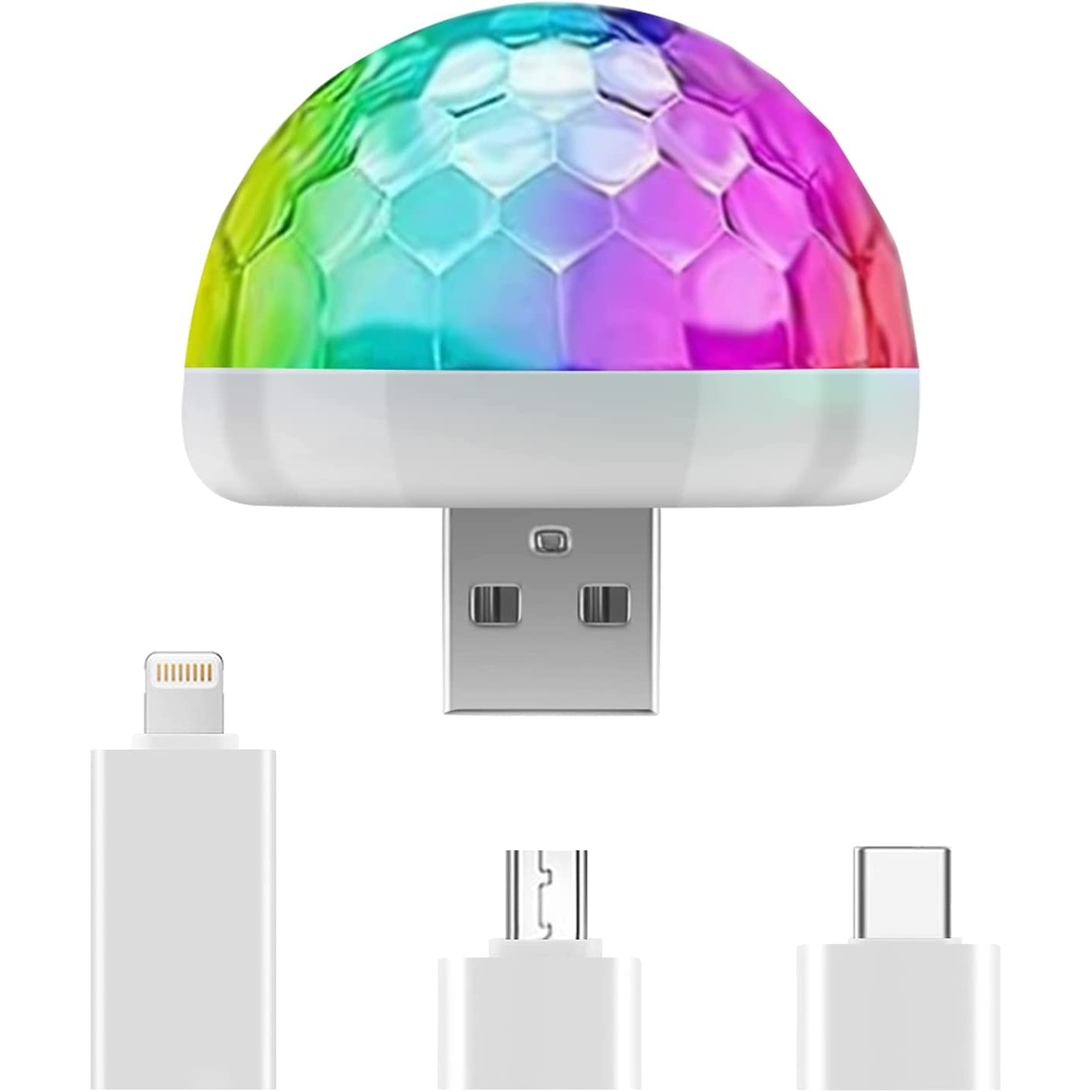 Mini Led Disco, USB. 5V, Multicolor - eMAG.ro