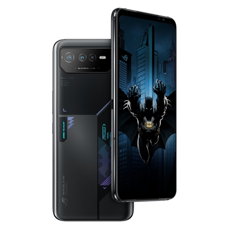 Telefon mobil ASUS ROG Phone 6 BATMAN Edition, 6,78 inchi, 165 Hz, 5G ...