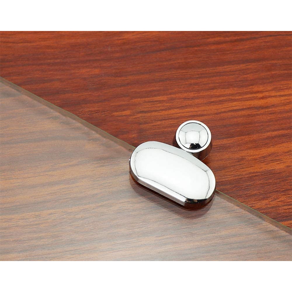 Set 4 cleme de fixare, Metal, 3-5mm, Argintiu - eMAG.ro