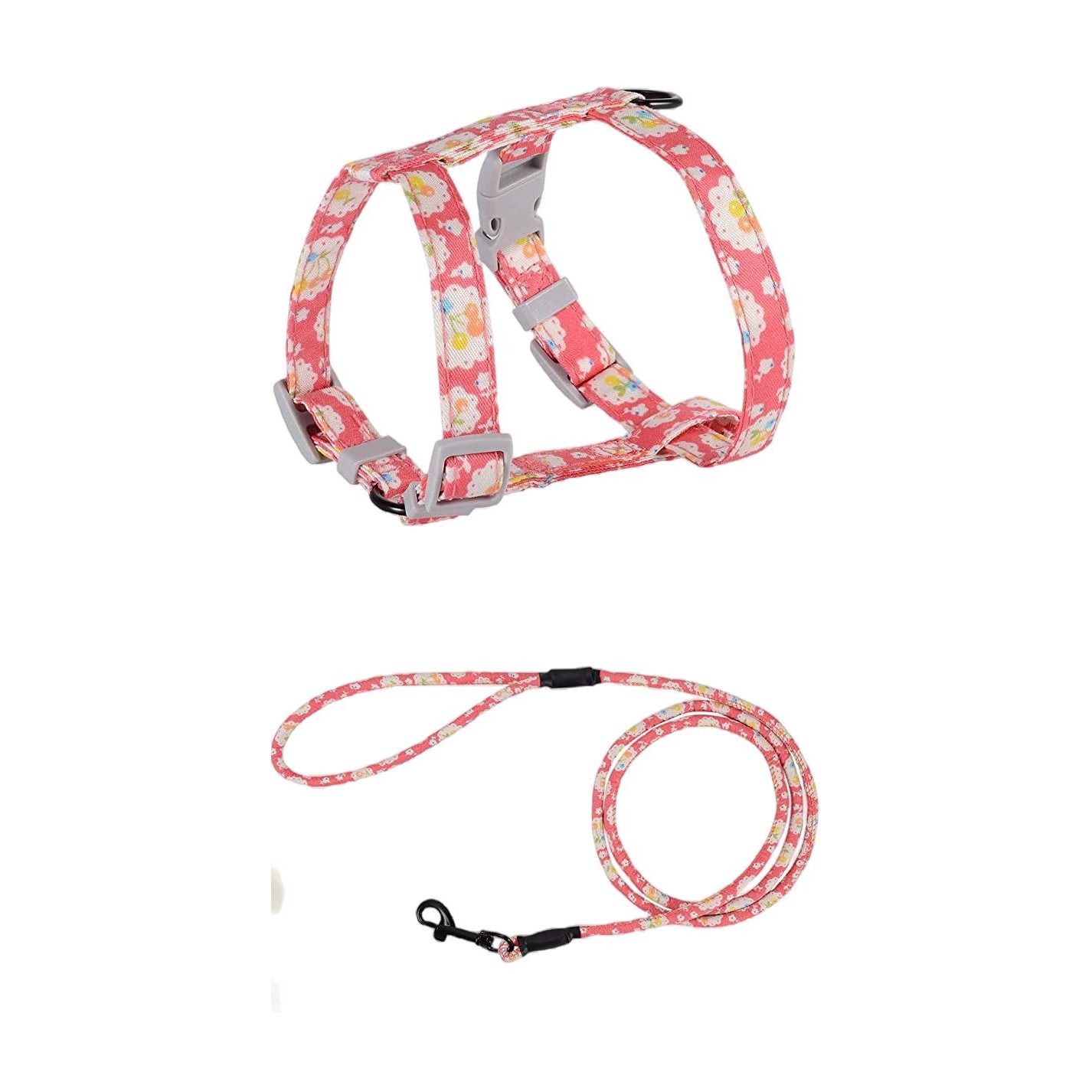 Ham cu lesa pentru pisici, Franghie reglabila, 145 cm - eMAG.ro