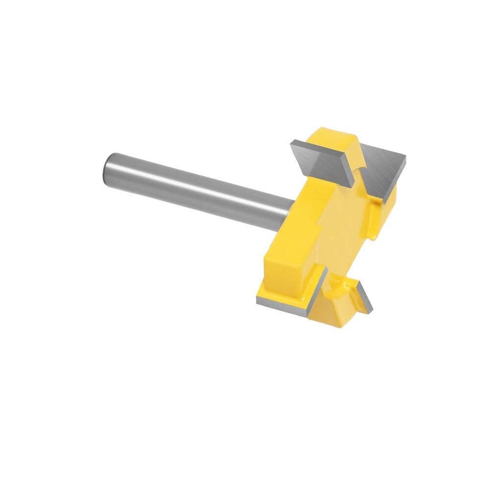 Freza pentru lemn, Otel, 4 lame, Lungime 64 mm, Galben - eMAG.ro