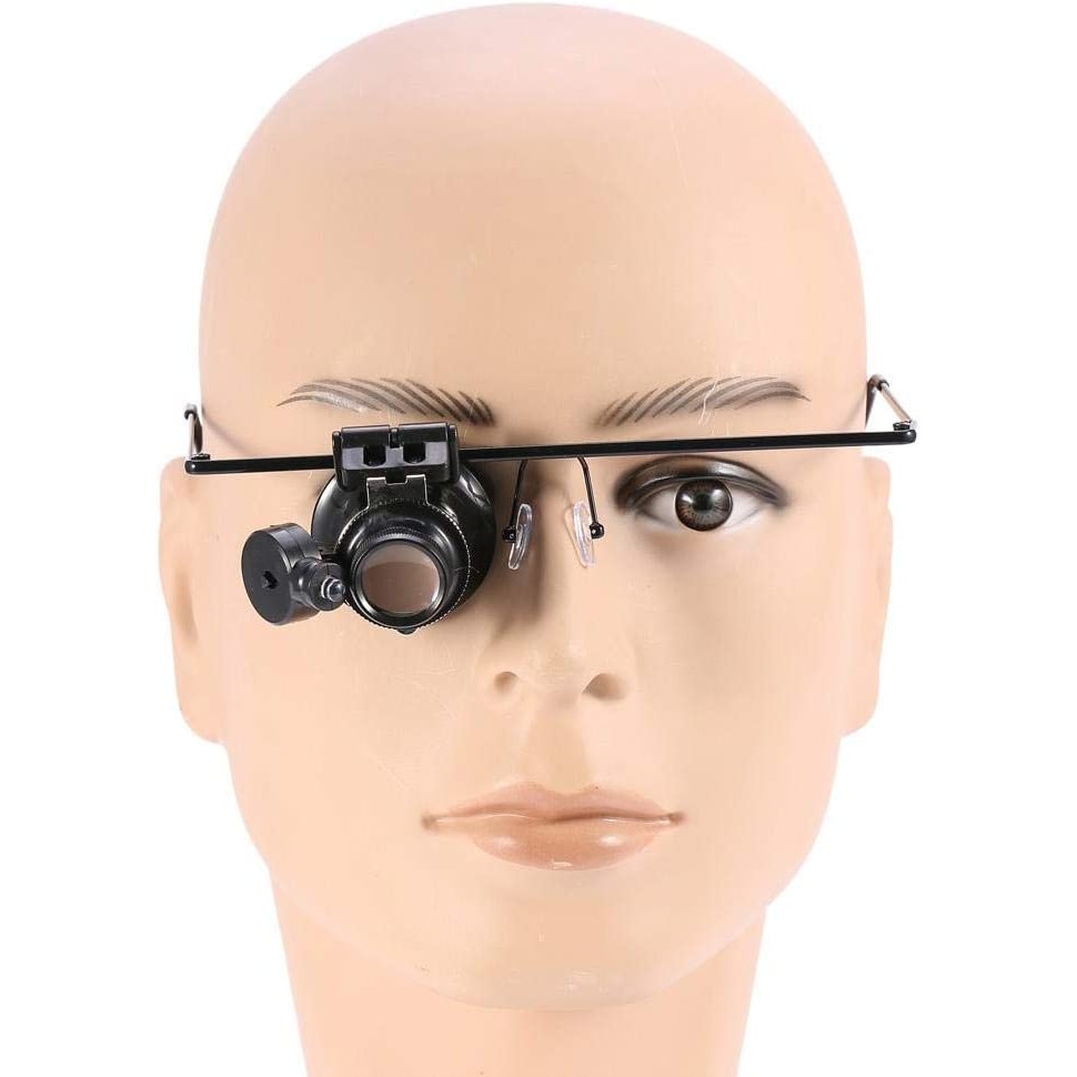 Lupa 20x LED, Starlight, Negru - eMAG.ro