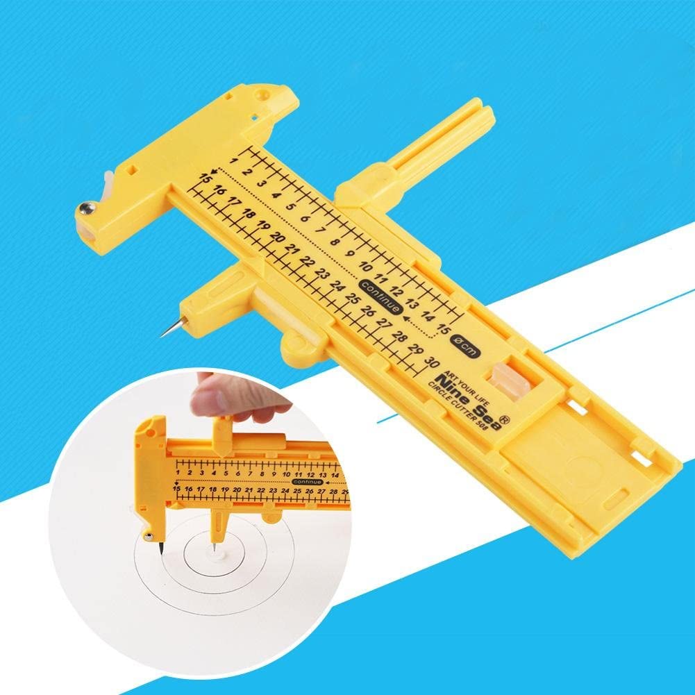 Cutter pentru hartie, Plastic, Galben - eMAG.ro