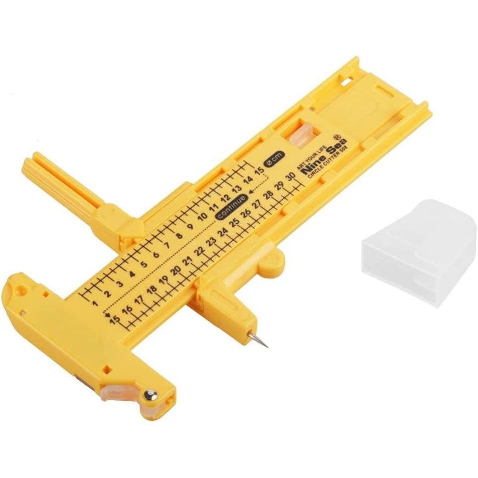 Cutter pentru hartie, Plastic, Galben - eMAG.ro