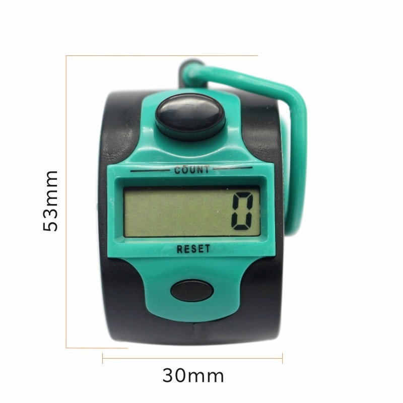 Contor digital manual, Rosu/Galben, 2 buc - eMAG.ro