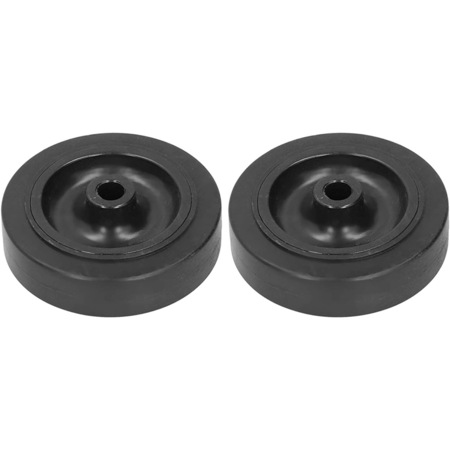 Set 2 roti pentru generator curent, Cauciuc, 100x40 mm, Negru - eMAG.ro