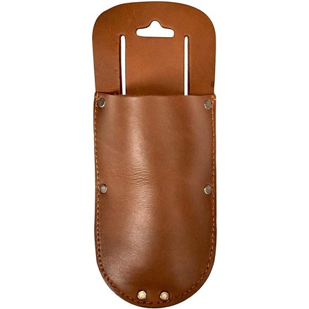 Teaca pentru foarfece de gradina, Piele naturala, Maro - eMAG.ro