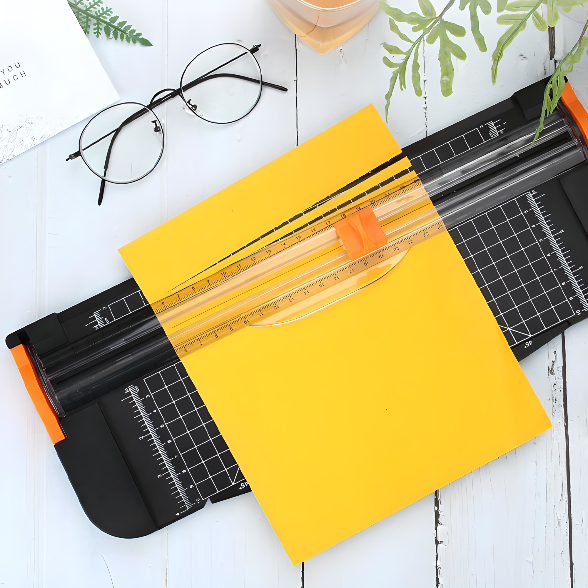 Masina Taiat Hartie, Trimmer, Format A3, A4, B4, B5, Negru Portocaliu ...