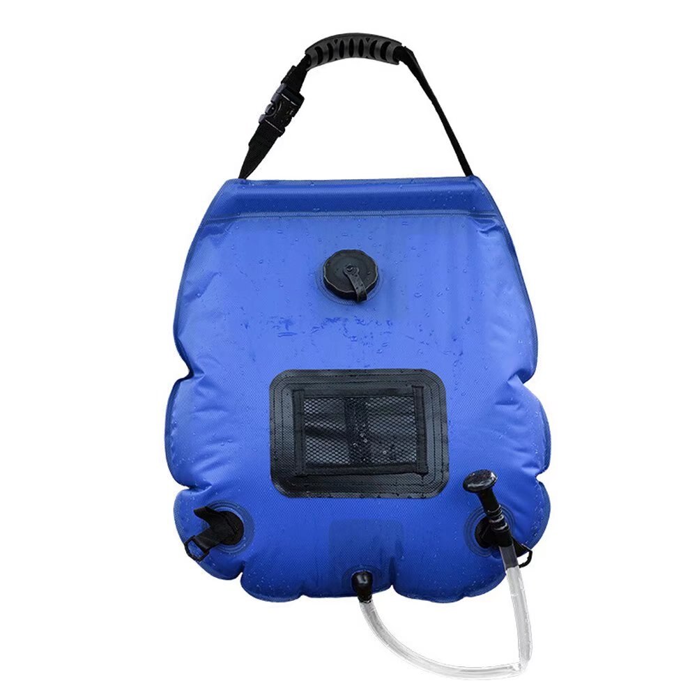 Dus solar pentru camping, 20 l, Albastru - eMAG.ro