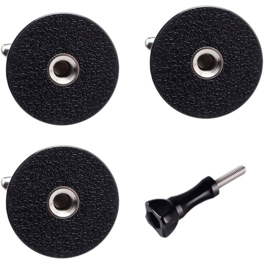 Set 3 adaptoare si surub pentru trepied compatibil cu GoPro ...
