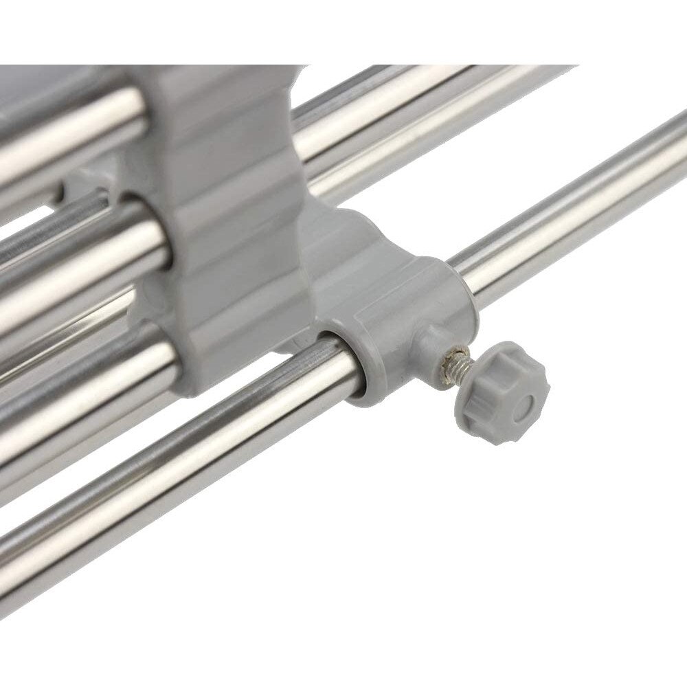 Cos de scurgere retractabil pentru chiuveta, Inox, 290-475 mm, Gri ...