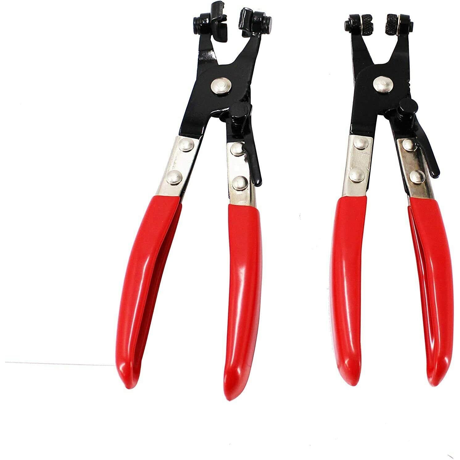 Set 2 clesti de prindere cabluri, 215 mm, Rosu, Otel - eMAG.ro