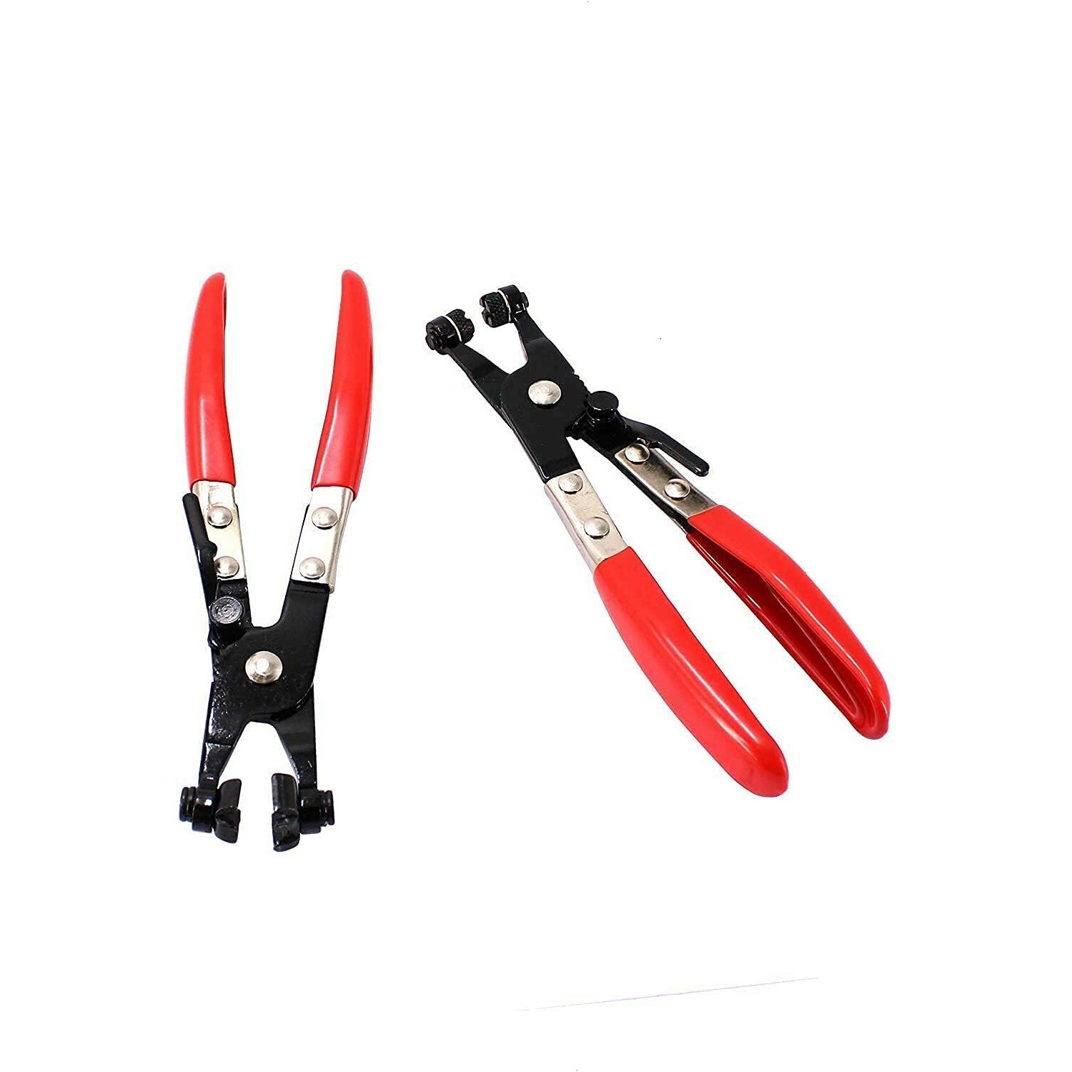 Set 2 clesti de prindere cabluri, 215 mm, Rosu, Otel - eMAG.ro