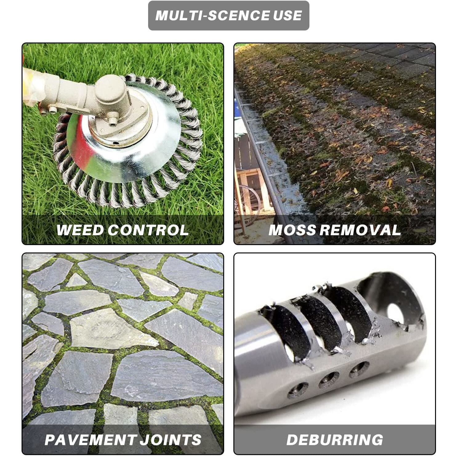 Cap trimmer, Otel, 150 mm, Argintiu - eMAG.ro
