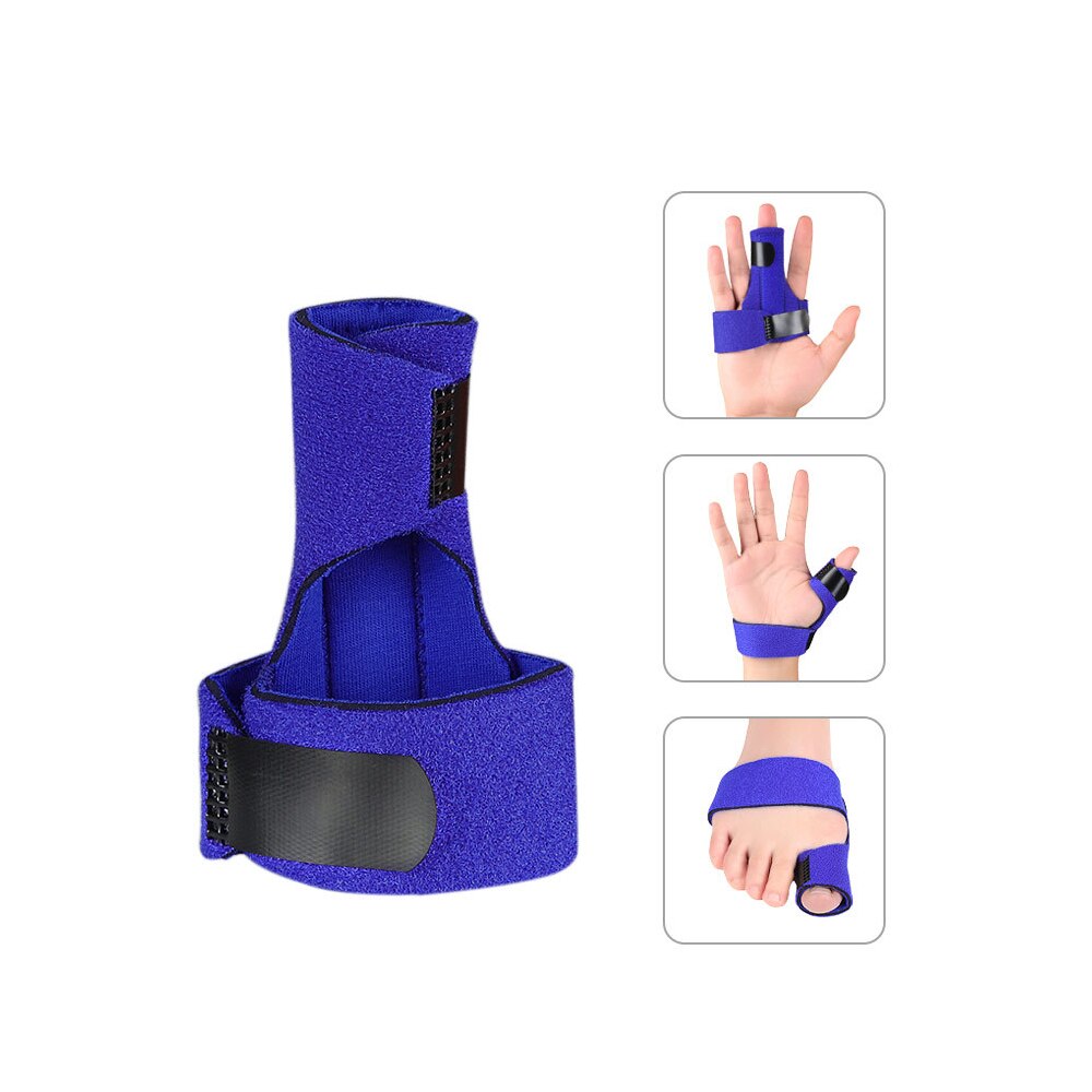 Stabilizator cu maneci pentru degete rupte, cu bara din aluminiu ...