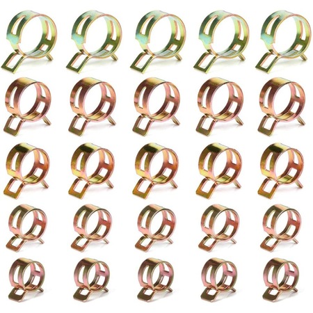 Set 50 coliere pentru furtun cu arc, Otel, 5-9 mm - eMAG.ro