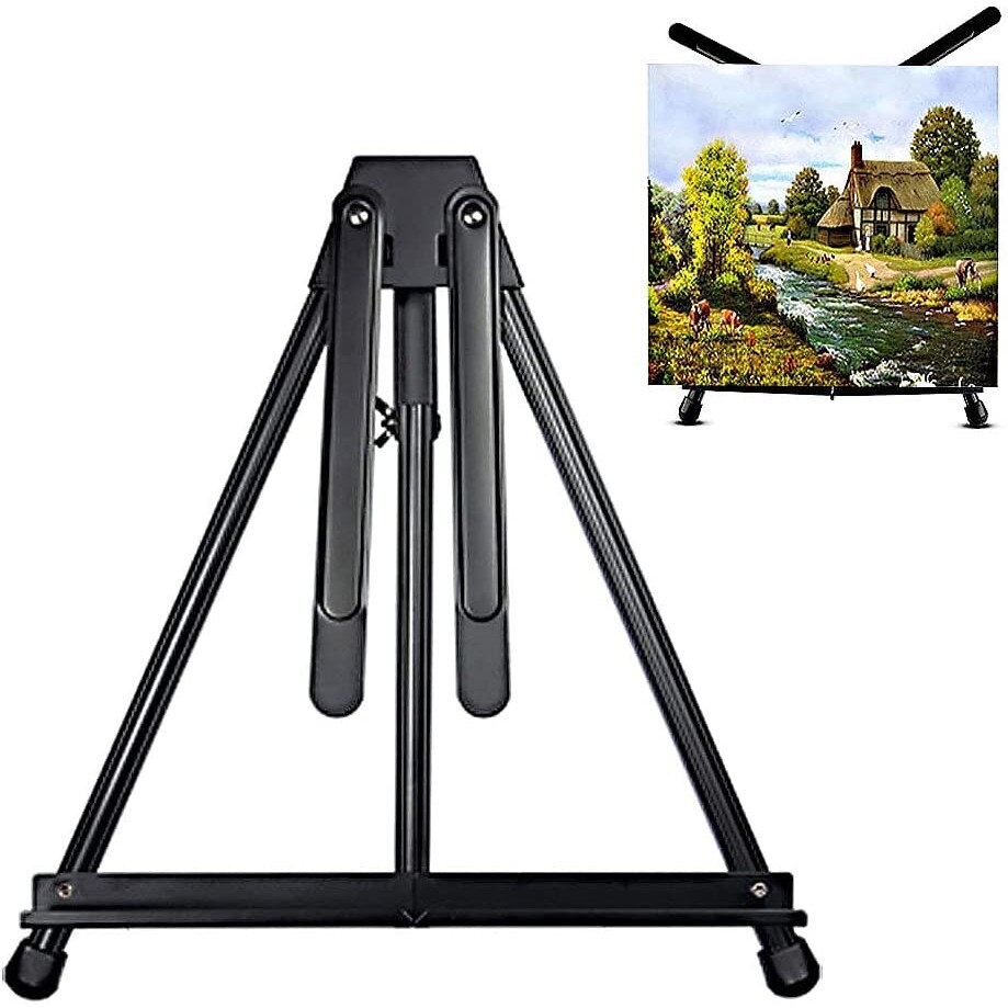 Sevalet de masa, Aluminiu, 50x38cm, Negru - eMAG.ro