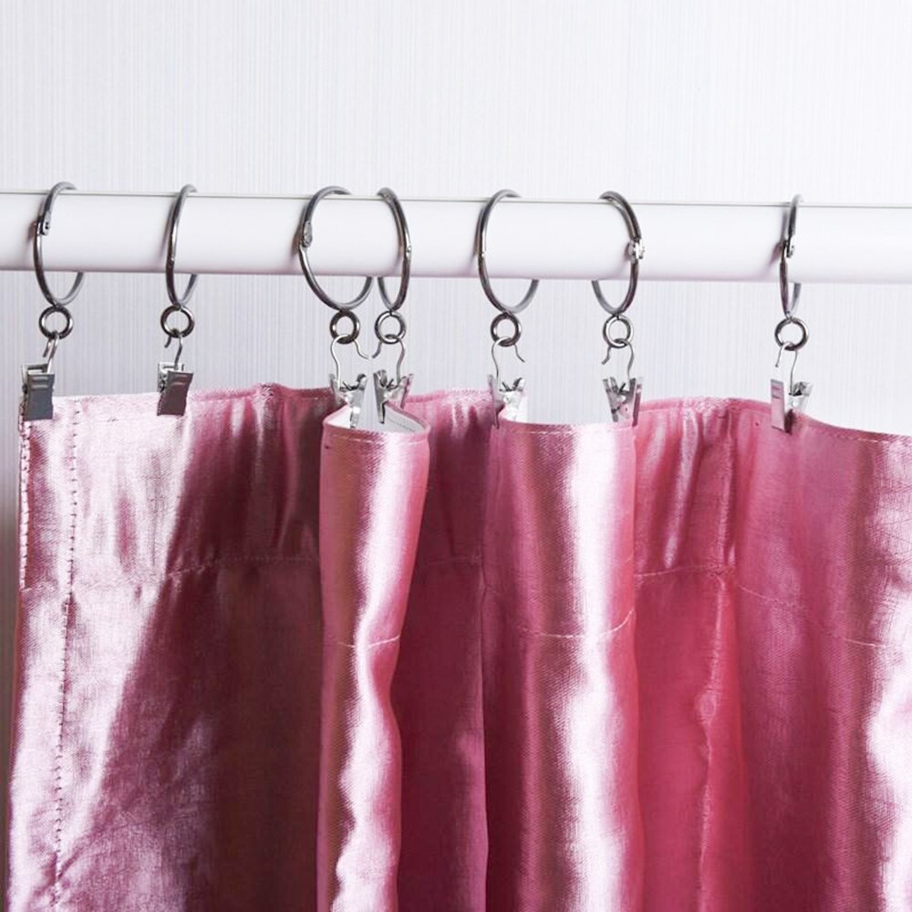 10x Cleme de perdele, Otel, Argintiu - eMAG.ro