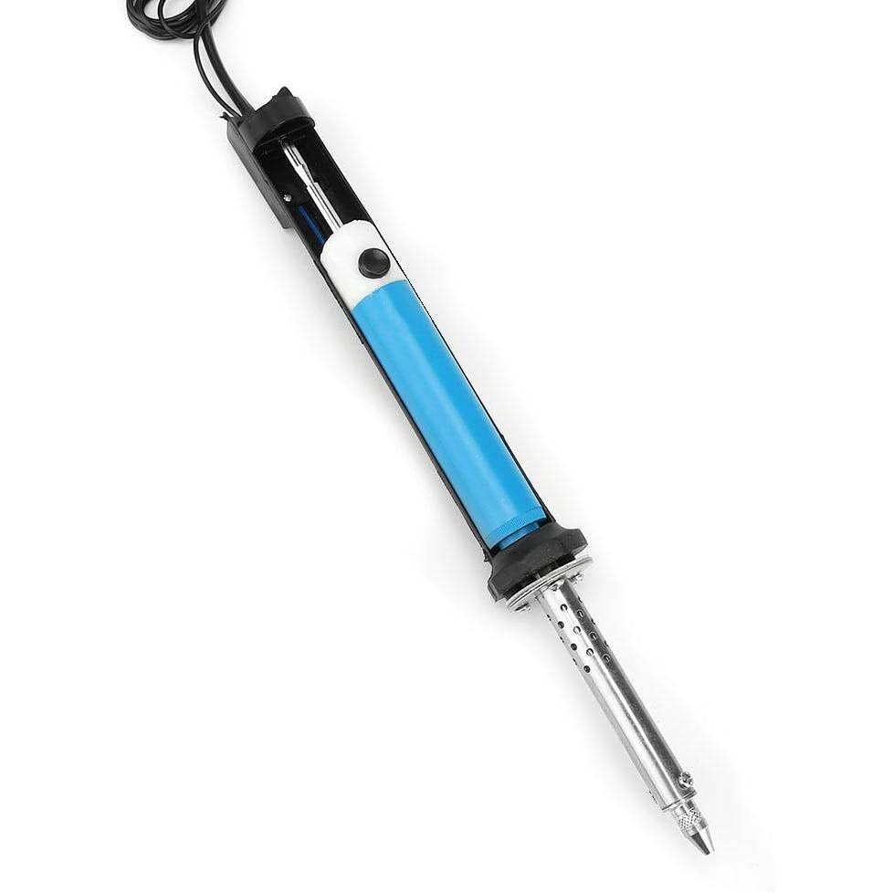 Instrument de lipit electric, Temperatura reglabila, 220V, 60W, 200-480°C, Negru/Albastru - eMAG.ro