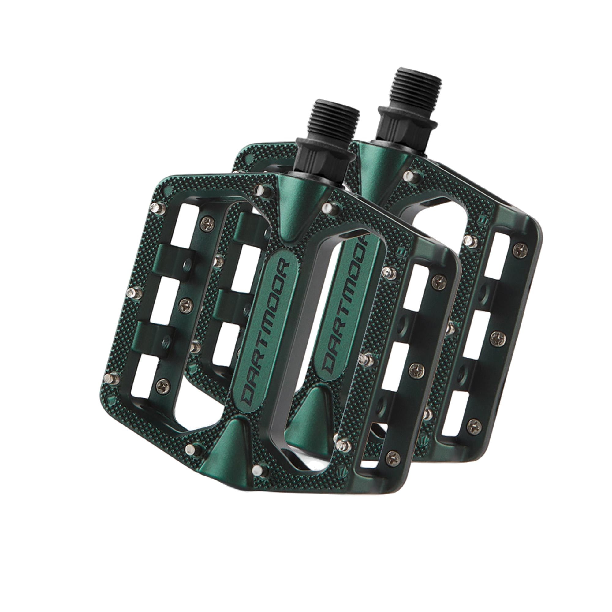 Pedale de bicicleta, Dartmoor, Aluminiu, Verde - eMAG.ro