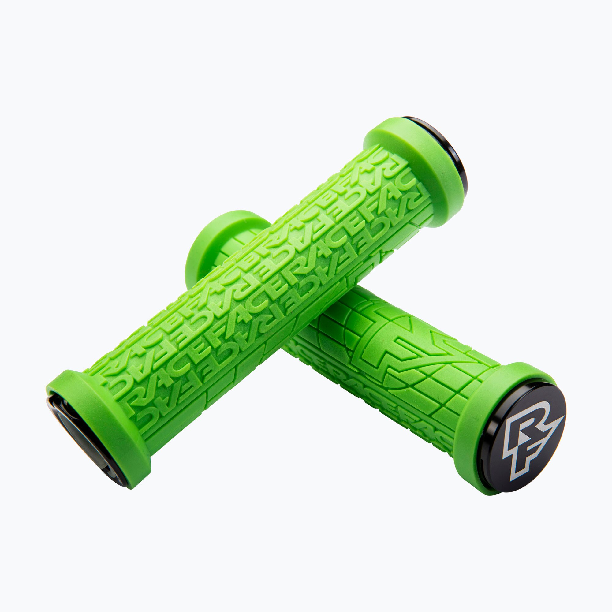 Set 2 manere de ghidon, RACE FACE, Silicon, 33 mm, Verde - eMAG.ro