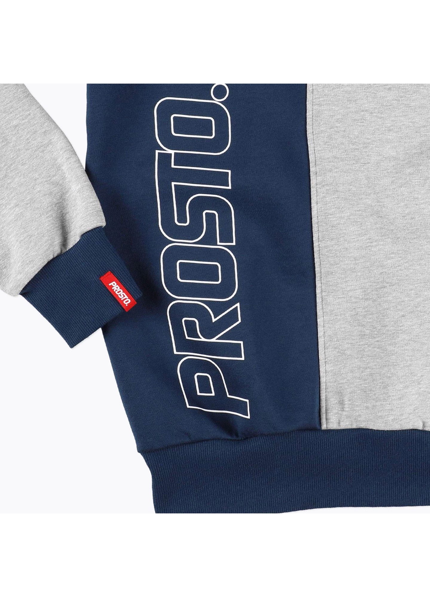 Bluzon barbati, Prosto, Bumbac/Poliester, Gri/Bleumarin, L - eMAG.ro