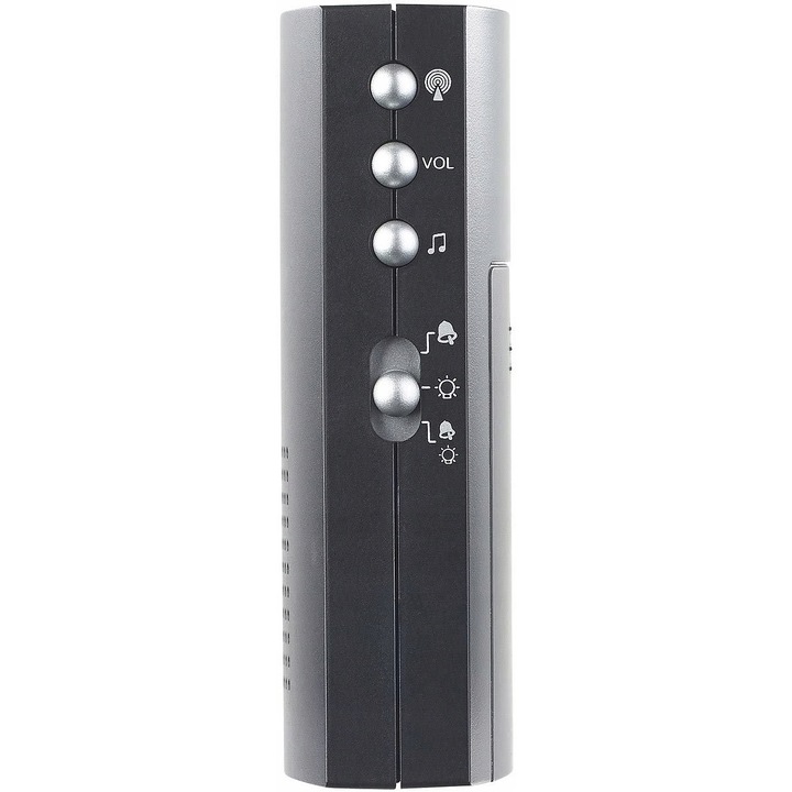 Receptor wireless pentru sonerie, 70 x 100 x 30 mm, Negru - eMAG.ro