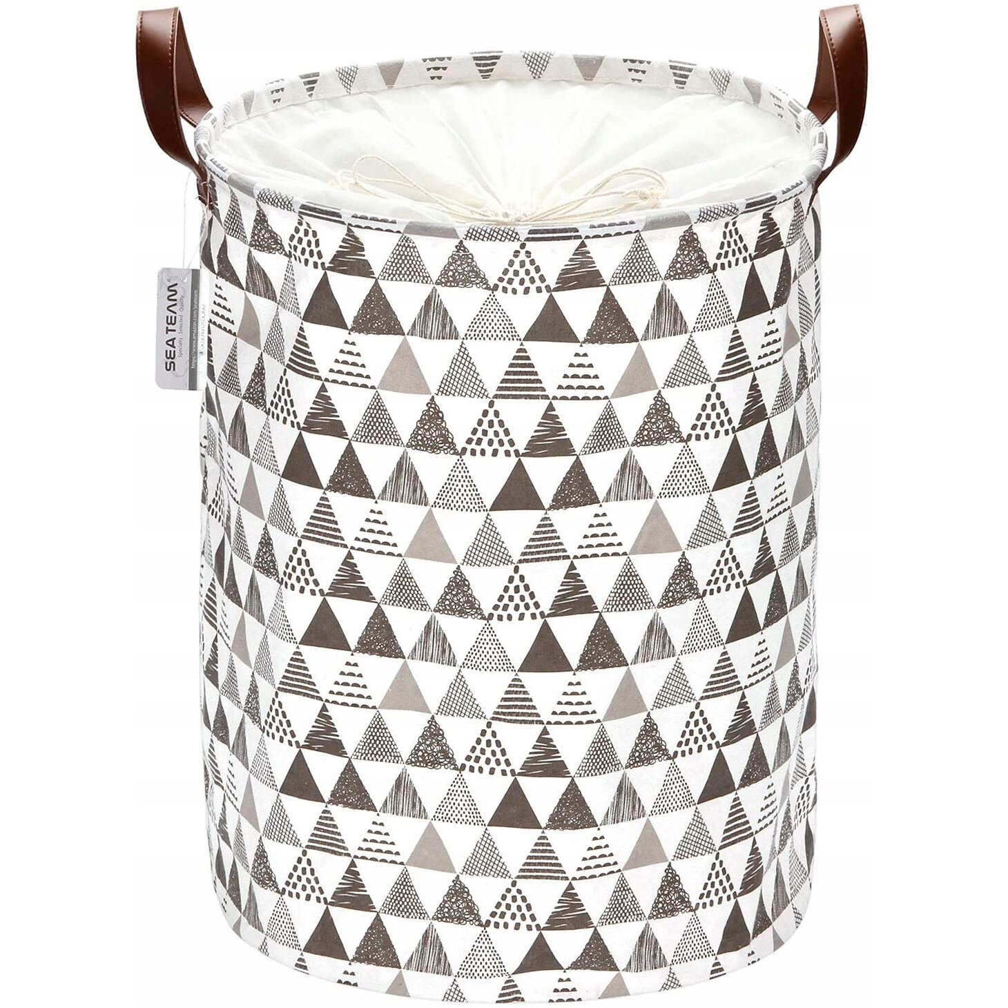 Cos pliabil pentru rufe, Sea Team, Panza, 43 l, 45 x 35 cm, Multicolor ...