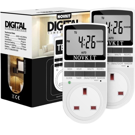 Set 2 prize inteligente, Program antifurt, Programare flexibila, 2900W ...