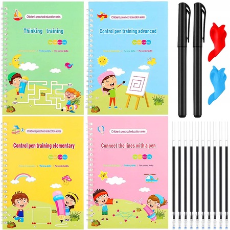 Set 4 caiete educative pentru copii - eMAG.ro