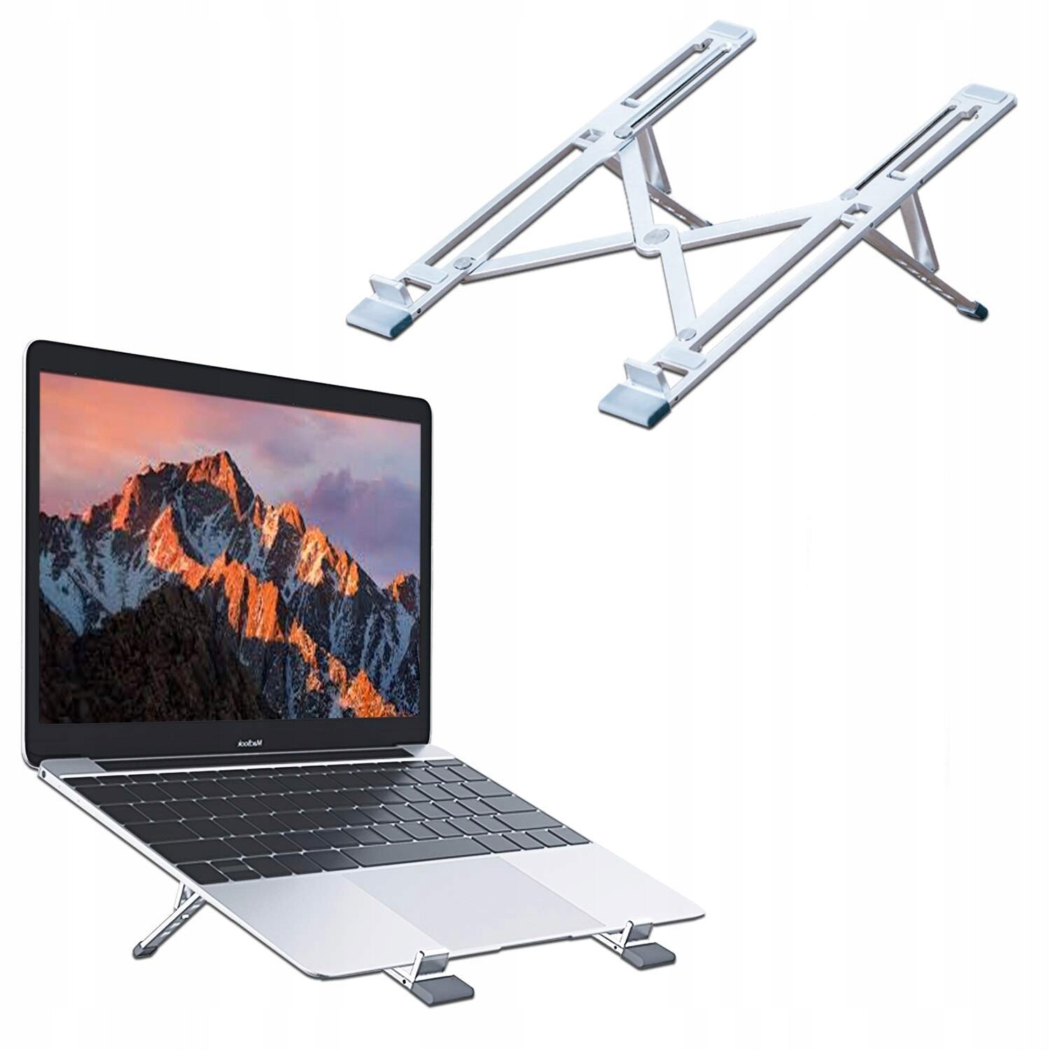 Suport laptop, 15,6'', Argintiu - eMAG.ro