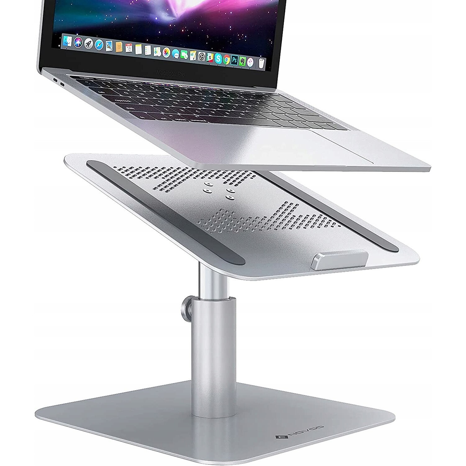 Suport laptop, 10-17.3 inch, Argintiu - eMAG.ro