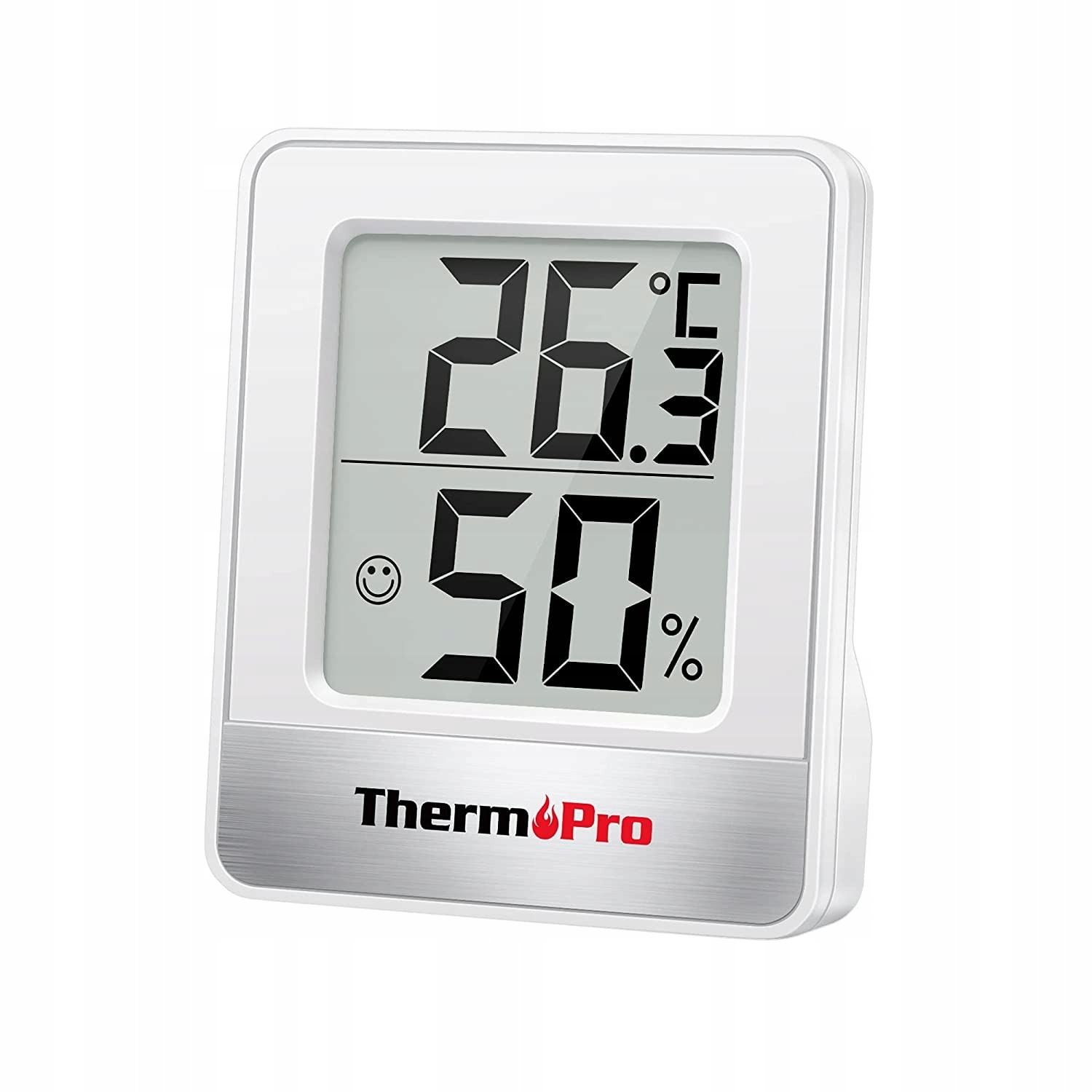 Termometru higrometru digital cu ecran LCD, Thermpro, indicator confort, -50~70°C, 10%~99% ...