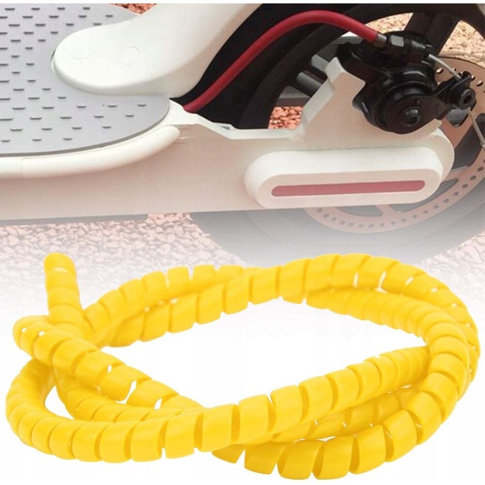 Protectie cabluri, Pentru XIAOMI M365, Galben - eMAG.ro