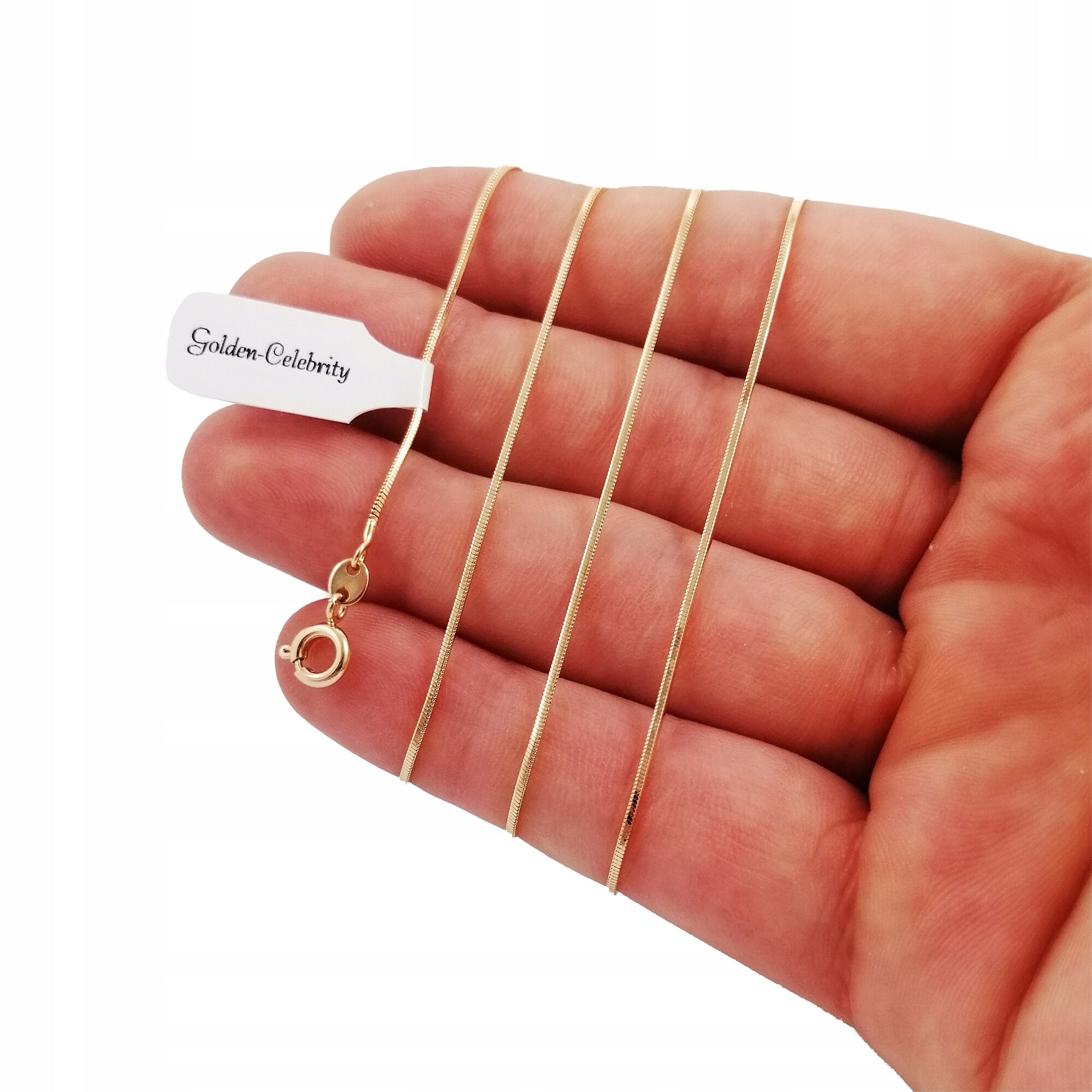 Lant, Golden-Celebrity, Otel chirurgical, Placat cu aur 18K - eMAG.ro