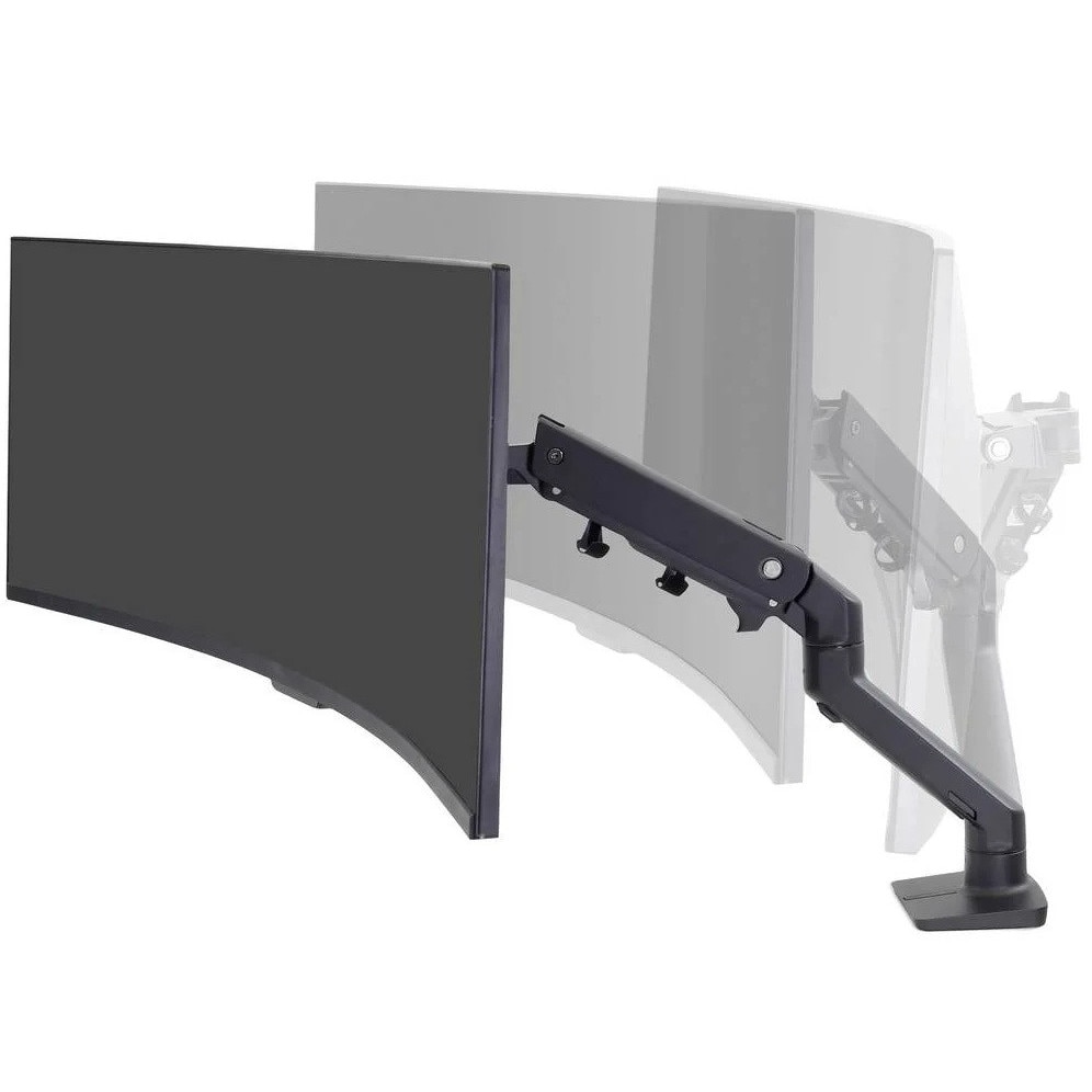Ergotron - HX Desk Monitor Brat cu HD Pivot - negru mat - eMAG.ro
