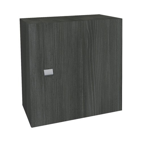 Dulap baie cub suspendat, reversibil, PAL, 45x45 cm, stejar inchis ...